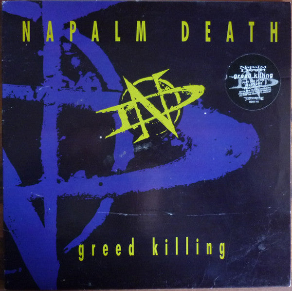 Napalm Death - Greed Killing [CD Single] [Second Hand] – Rocking Horse Records