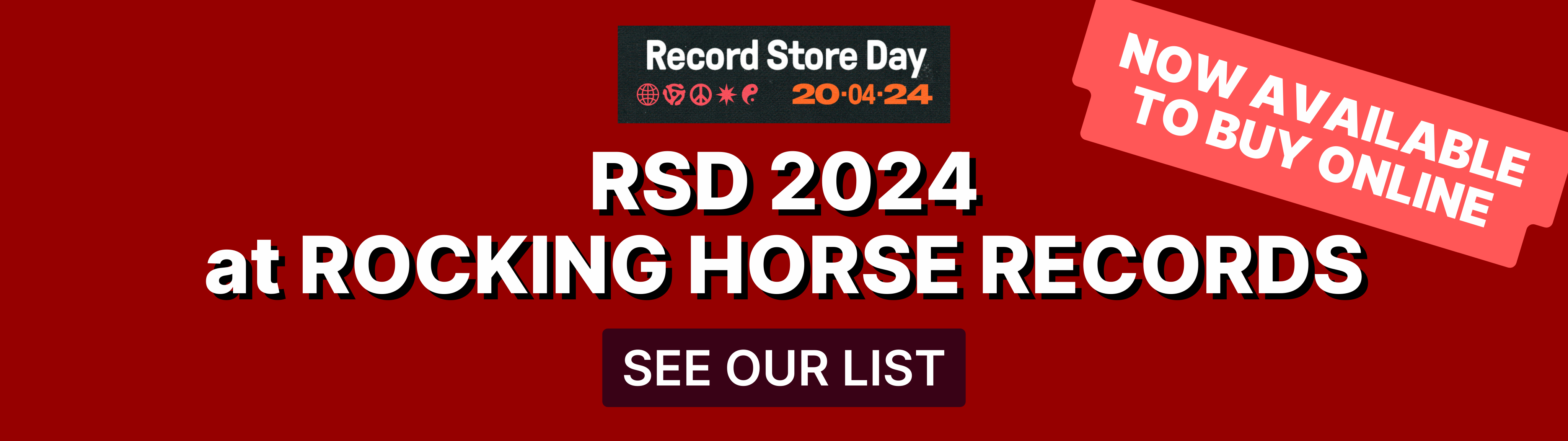 Record Store Day 2024 – Rocking Horse Records