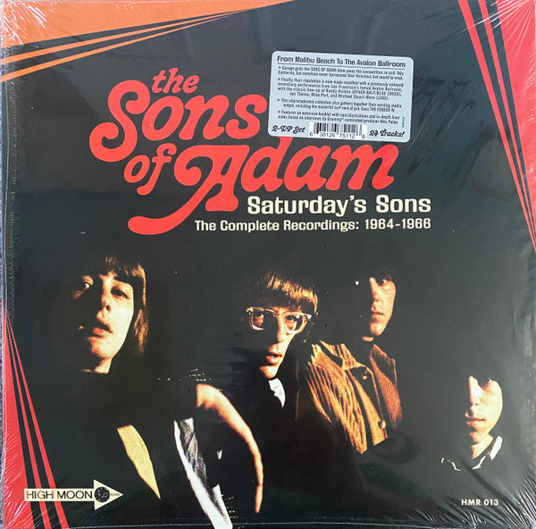 Sons Of Adam - Saturday's Sons: The Complete Recordings [Vinyl ...