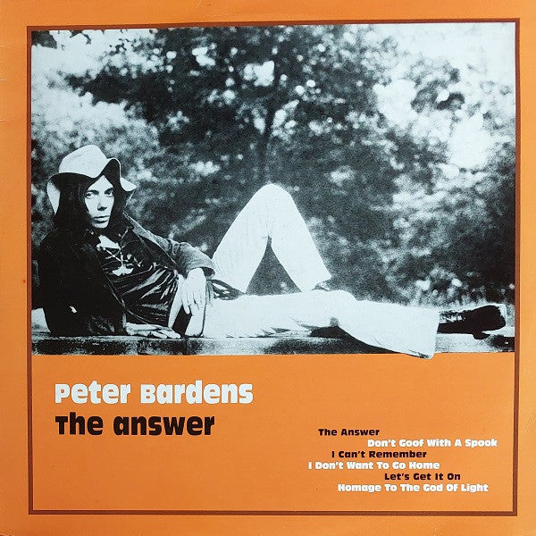 Bardens, Peter - Answer [Vinyl] [Second Hand] – Rocking Horse Records